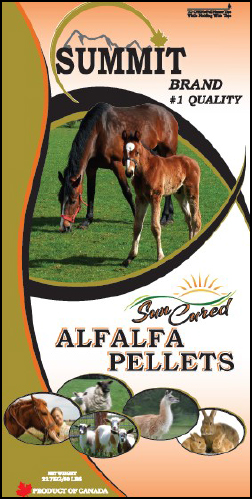 Sun Cured Alfalfa Pellets – Summit Forage Products